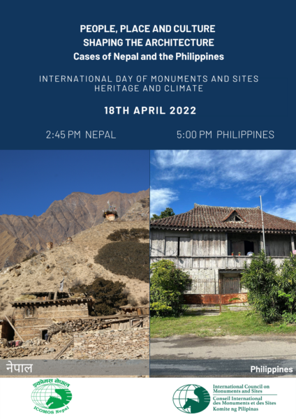 PEOPLE, PLACE AND CULTURE SHAPING THE ARCHITECTURE: Cases of Nepal and ...