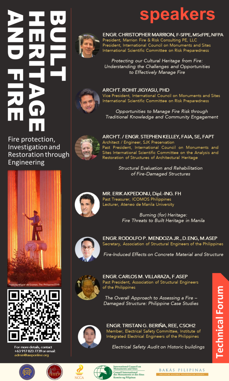 ICOMOS Philippines partners with ASEP, ISSEP, NCCA and Bakás Pilipinas ...