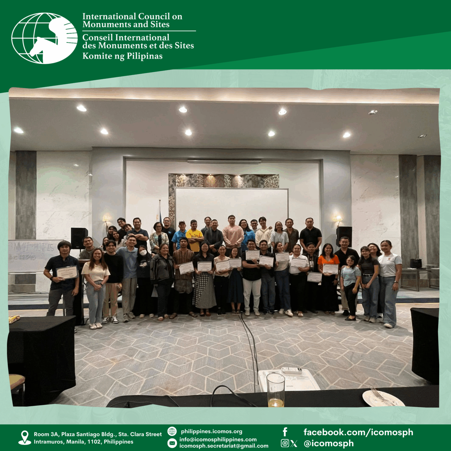 November 24, 2025 – ICOMOS Philippines