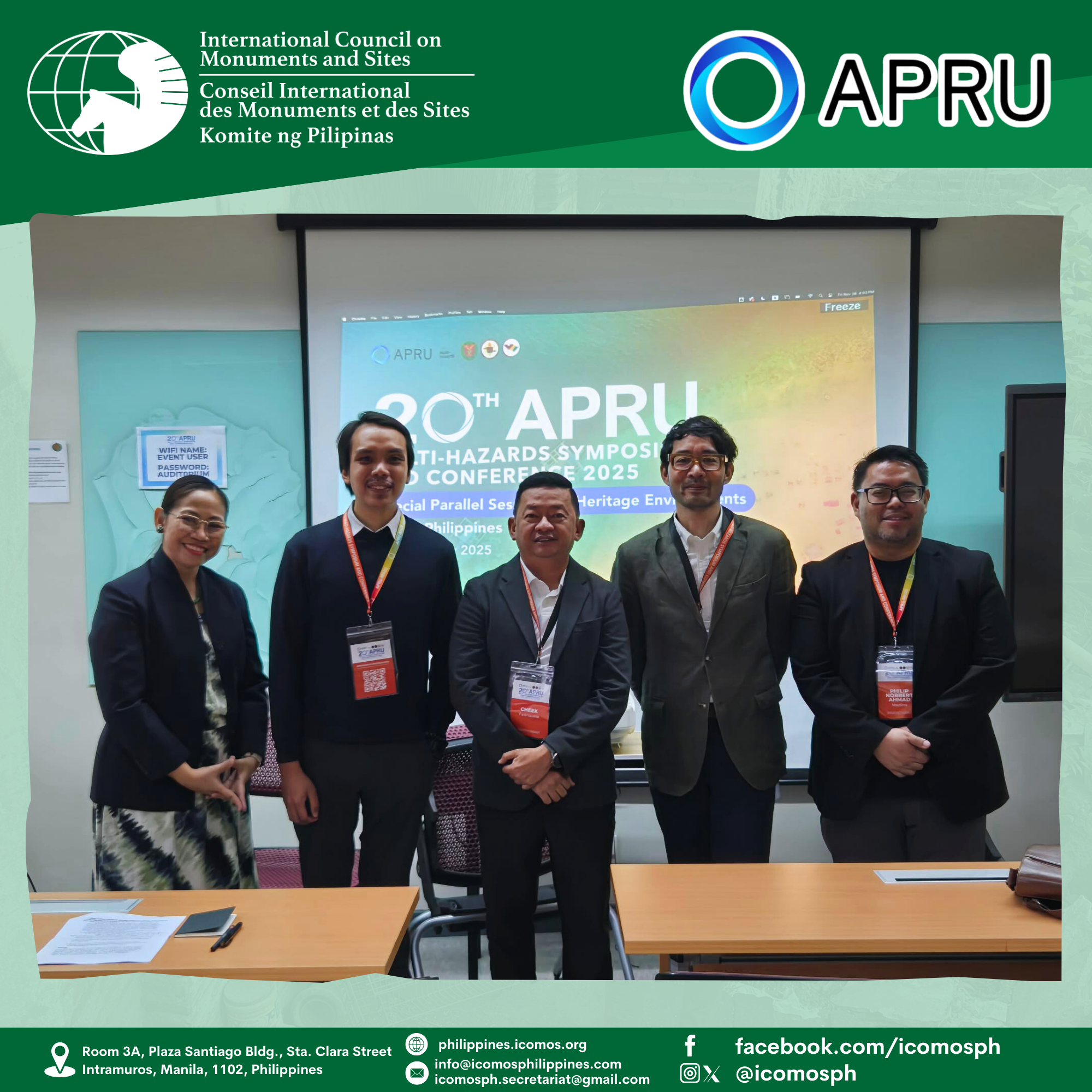 𝗜𝗖𝗢𝗠𝗢𝗦 𝗣𝗵𝗶𝗹𝗶𝗽𝗽𝗶𝗻𝗲𝘀 𝗘𝘅𝗽𝗲𝗿𝘁𝘀 𝗟𝗲𝗮𝗱 𝗛𝗲𝗿𝗶𝘁𝗮𝗴𝗲 𝗥𝗲𝘀𝗶𝗹𝗶𝗲𝗻𝗰𝗲 𝗗𝗶𝗮𝗹𝗼𝗴𝘂𝗲 𝗮𝘁 𝟮𝟬𝟮𝟱 𝗔𝗣𝗥𝗨 𝗠𝘂𝗹𝘁𝗶-𝗛𝗮𝘇𝗮𝗿𝗱𝘀 ...